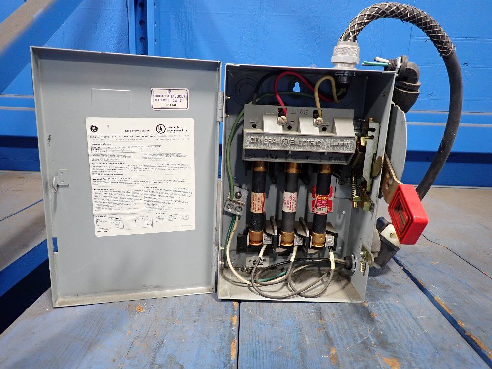 Used Ge Safety Switch | HGR Industrial Surplus