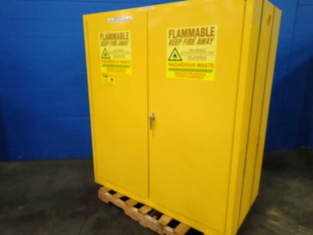 Used Eagle Manufacturing Large Flammable Cabinet | HGR Industrial...