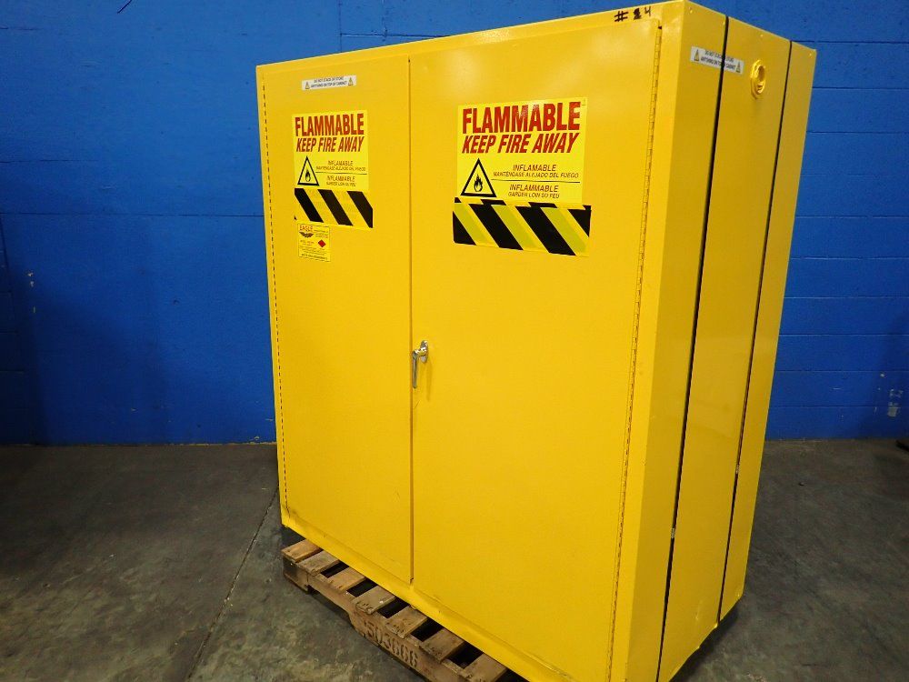 Used Eagle Manufacturing Large Flammable Cabinet | HGR Industrial...