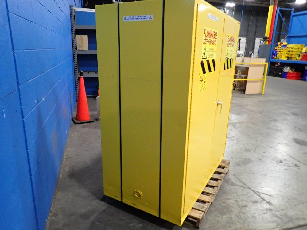 Used Eagle Manufacturing Large Flammable Cabinet | HGR Industrial...