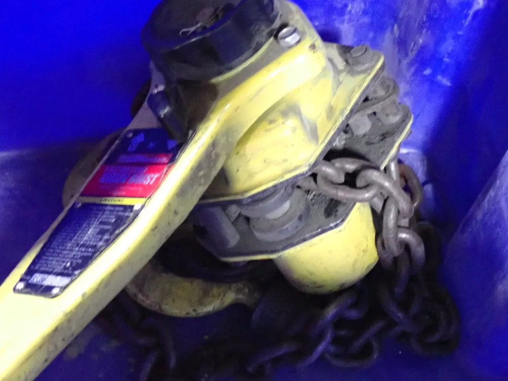 Used Haul Master Chain Hoist | HGR Industrial Surplus