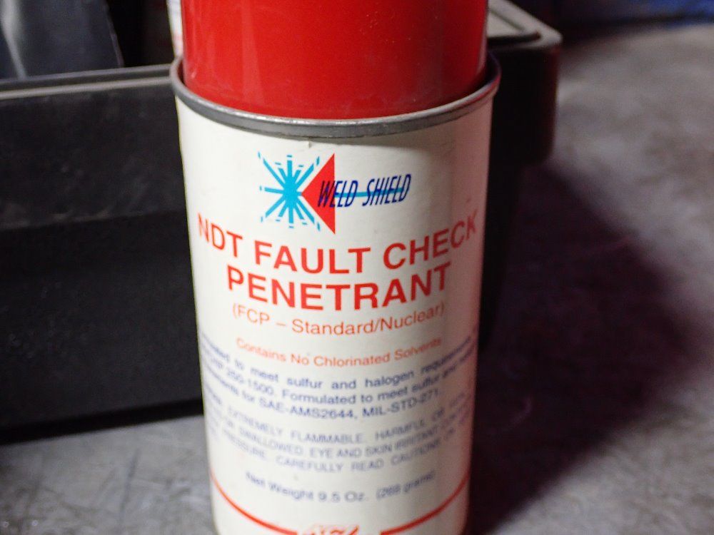 Used Magnaflux Dye Penetrant Test Kit (inspection Fluid) | HGR ...