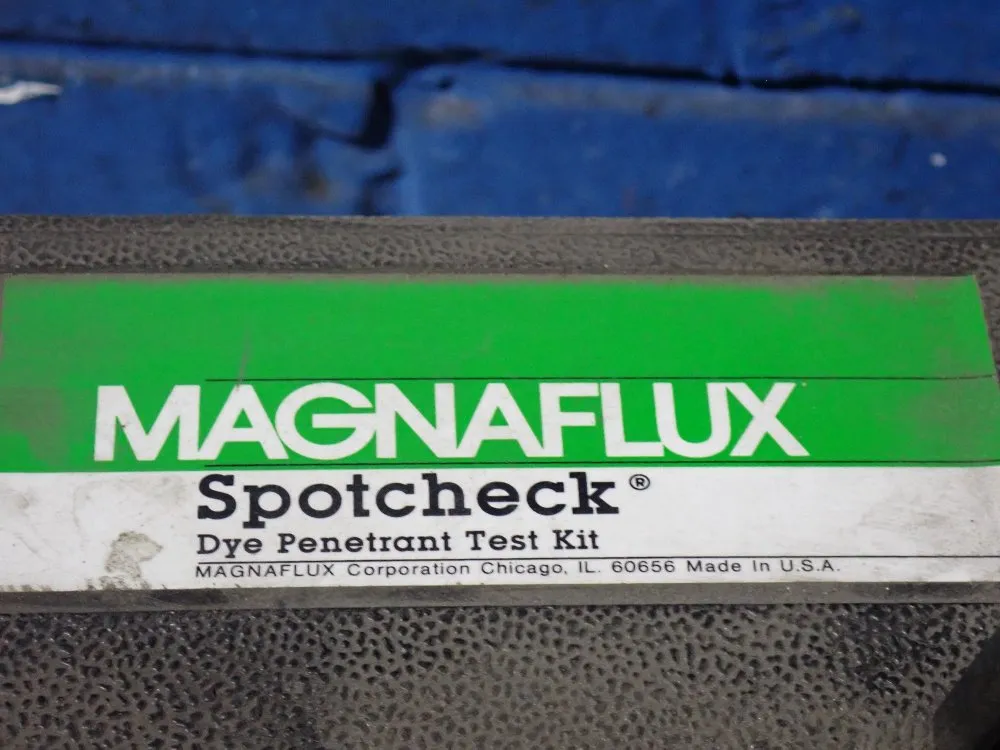Used Magnaflux Dye Penetrant Test Kit (inspection Fluid) | HGR ...