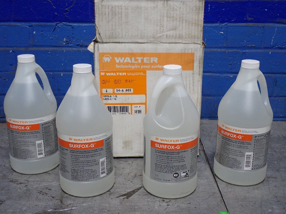 Used Walter Stainless Steel Weld Cleaning Fluid | HGR Industrial Surplus
