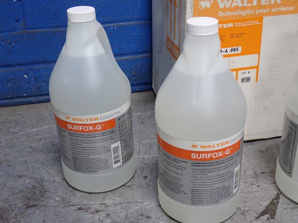 Used Walter Stainless Steel Weld Cleaning Fluid | HGR Industrial Surplus