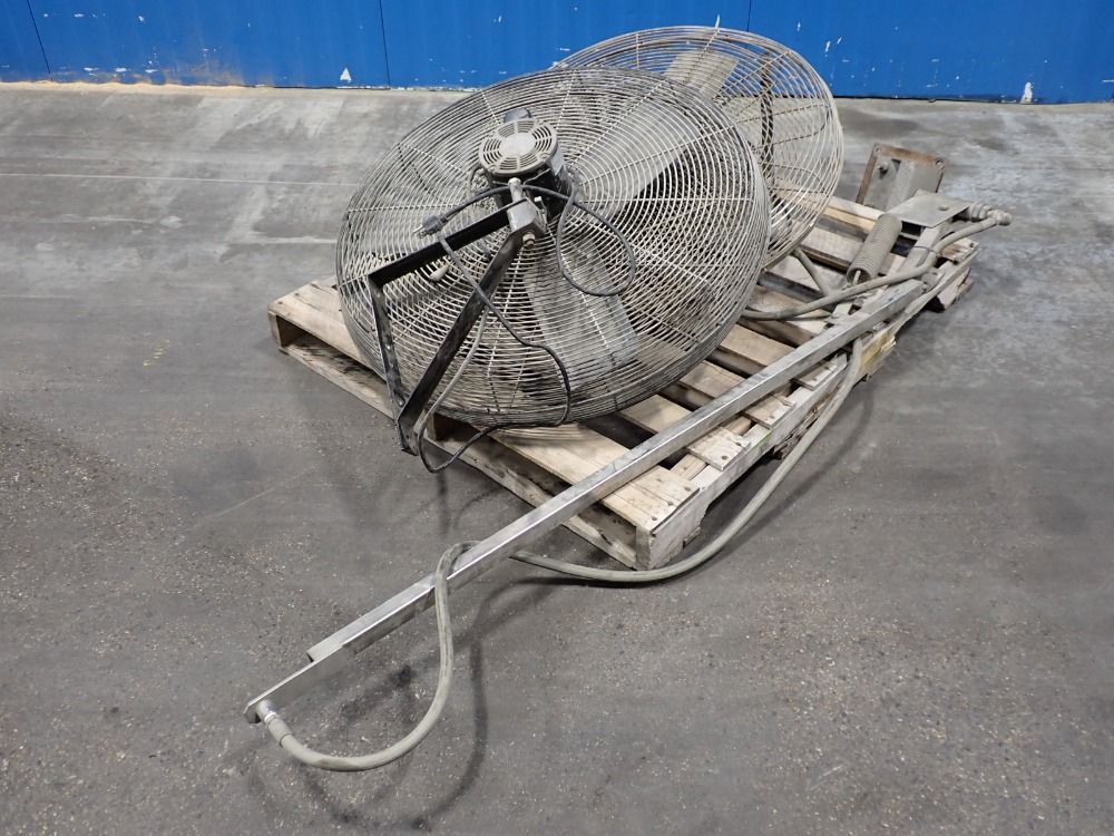 Used Industrial Fans W/ Attachment | HGR Industrial Surplus