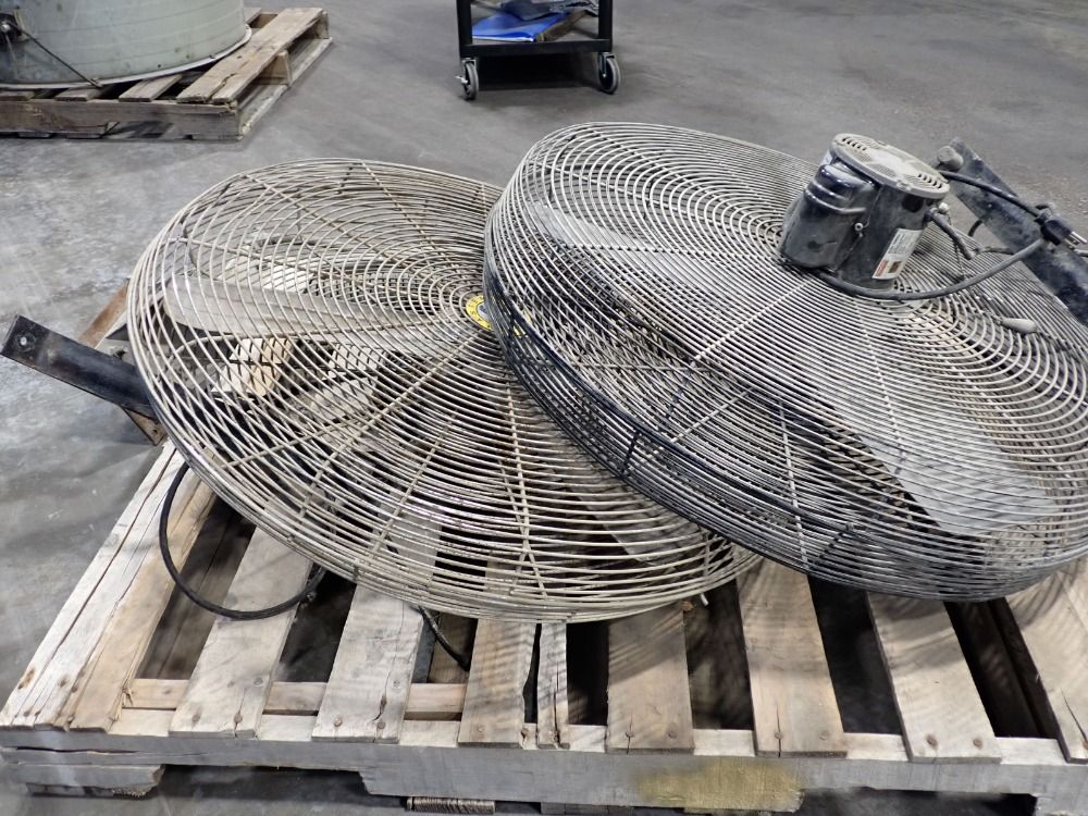 Used Industrial Fans W/ Attachment | HGR Industrial Surplus