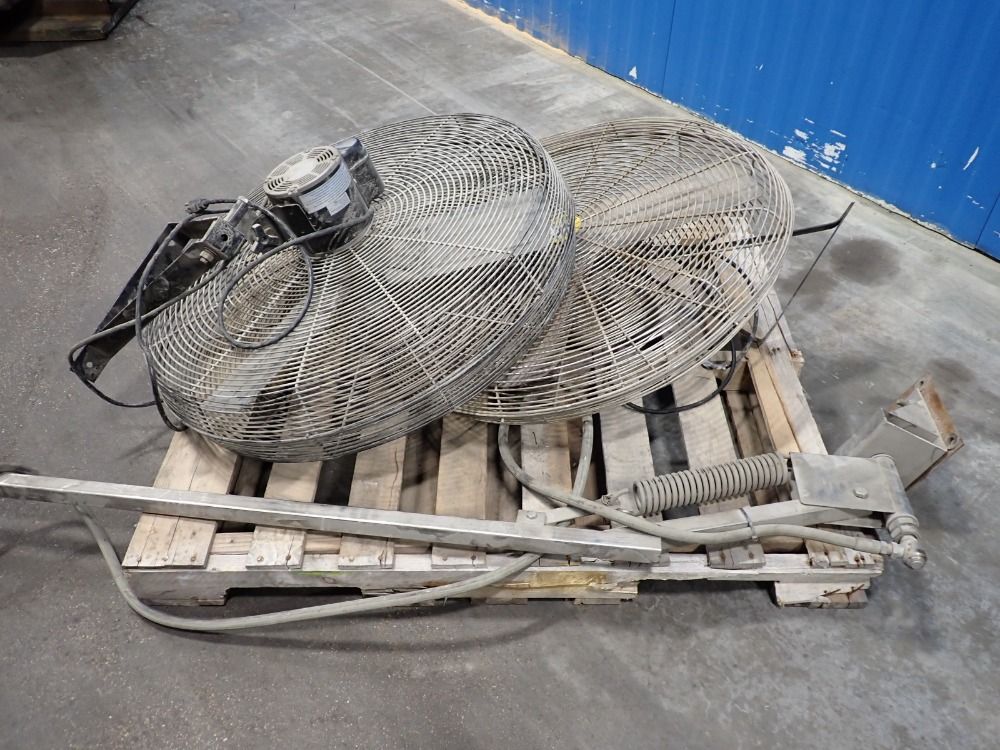 Used Industrial Fans W/ Attachment | HGR Industrial Surplus