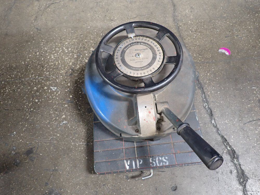 Used Diagraph Stencil Cutting Machine | HGR Industrial Surplus