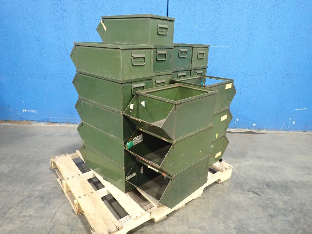 Used Metal Bins | HGR Industrial Surplus