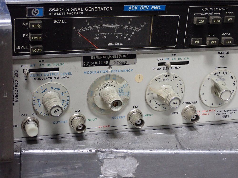 Used Hewlett Packard Signal Generator | HGR Industrial Surplus