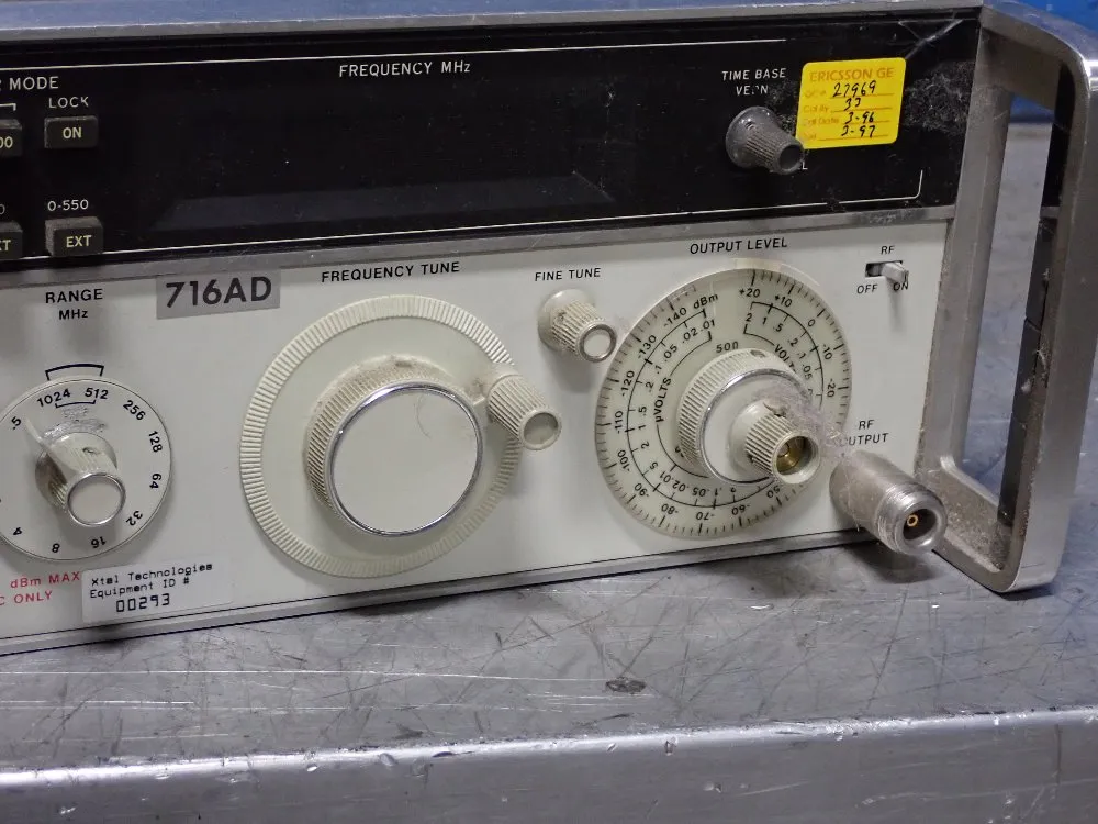 Used Hewlett Packard Signal Generator | HGR Industrial Surplus