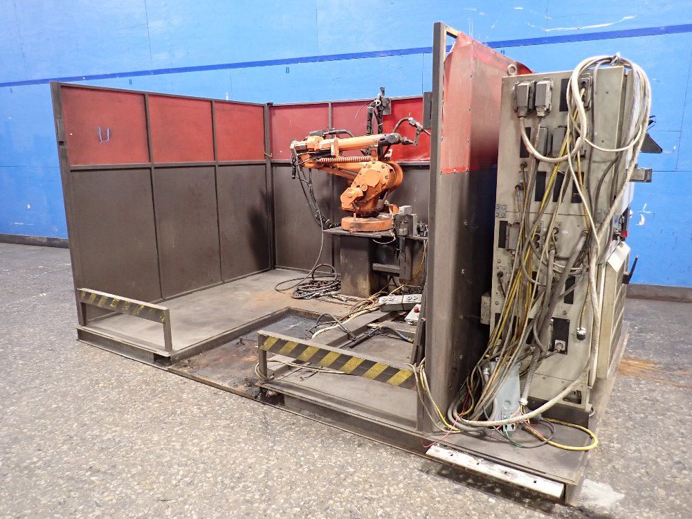 Used ABB ABB Irb 1400 Robot Cell | HGR Industrial Surplus
