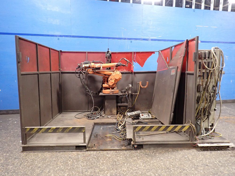 Used ABB ABB Irb 1400 Robot Cell | HGR Industrial Surplus