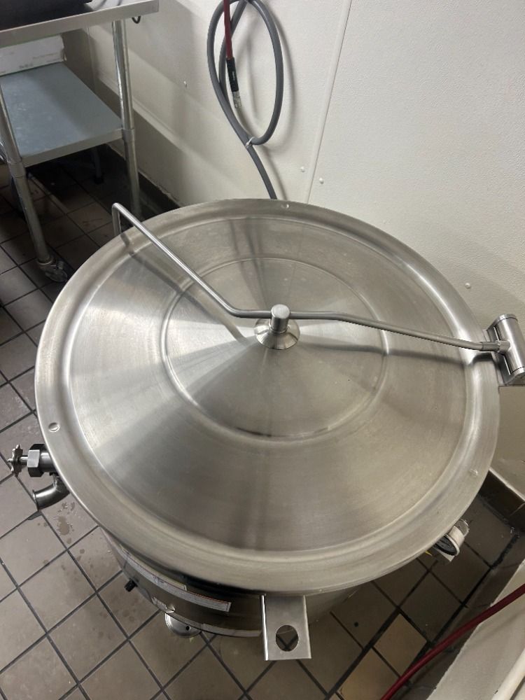 Used Cleveland Cleveland Kel-40-sh 40 Gallon Stationary Full Steam...