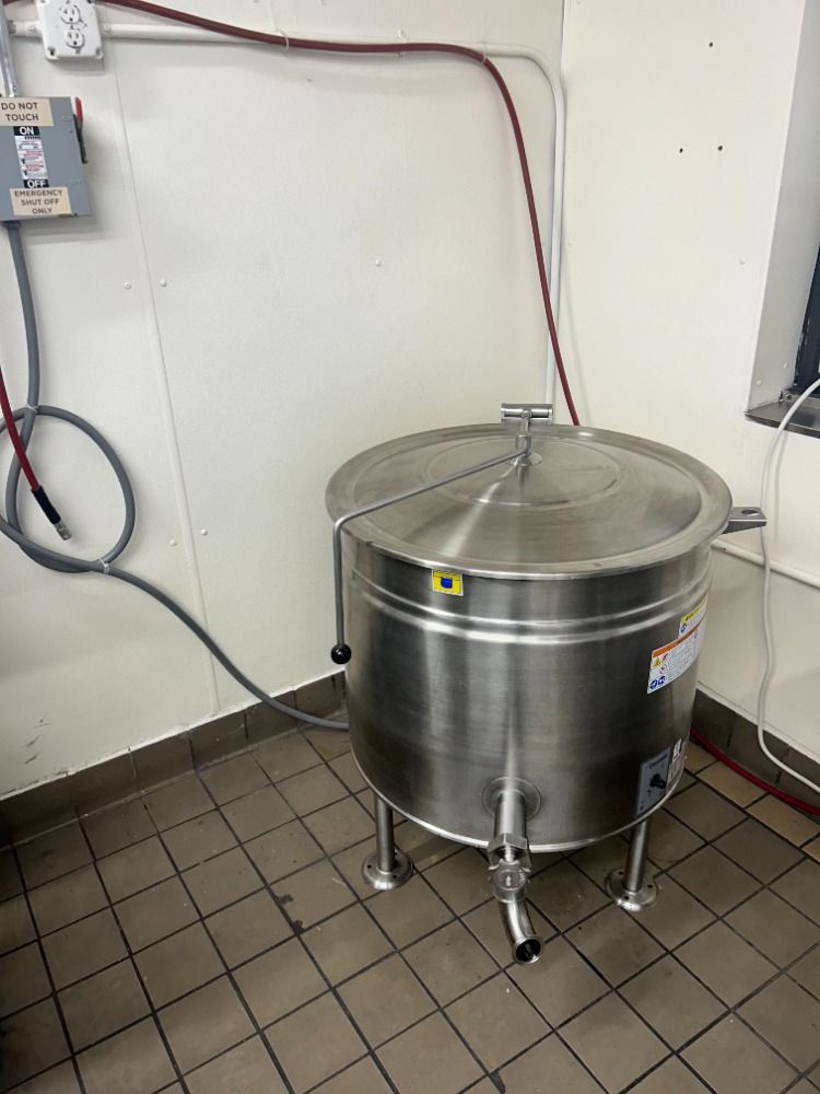 Used Cleveland Cleveland Kel-40-sh 40 Gallon Stationary Full Steam...