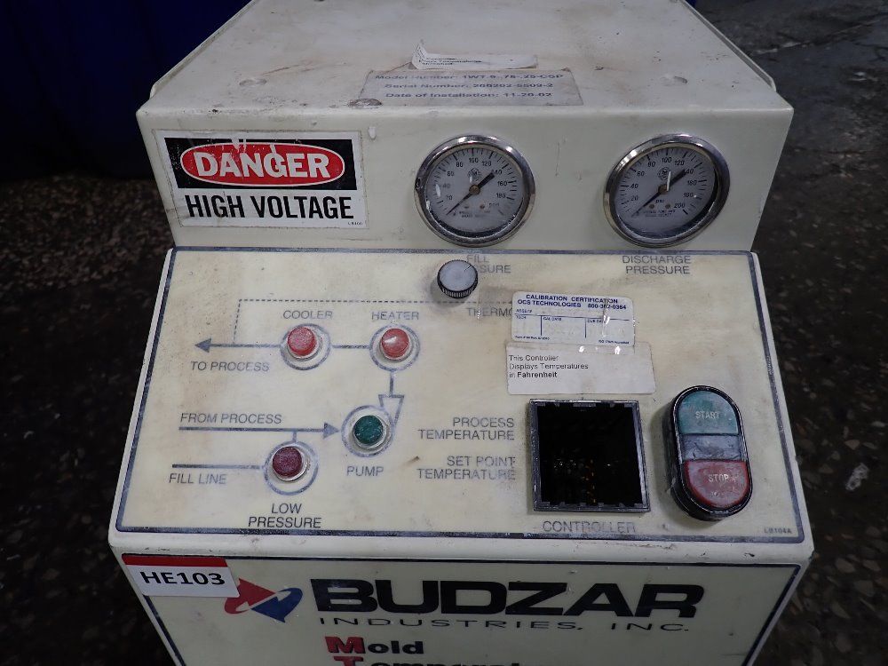 Used Budzar Temperature Controller | HGR Industrial Surplus