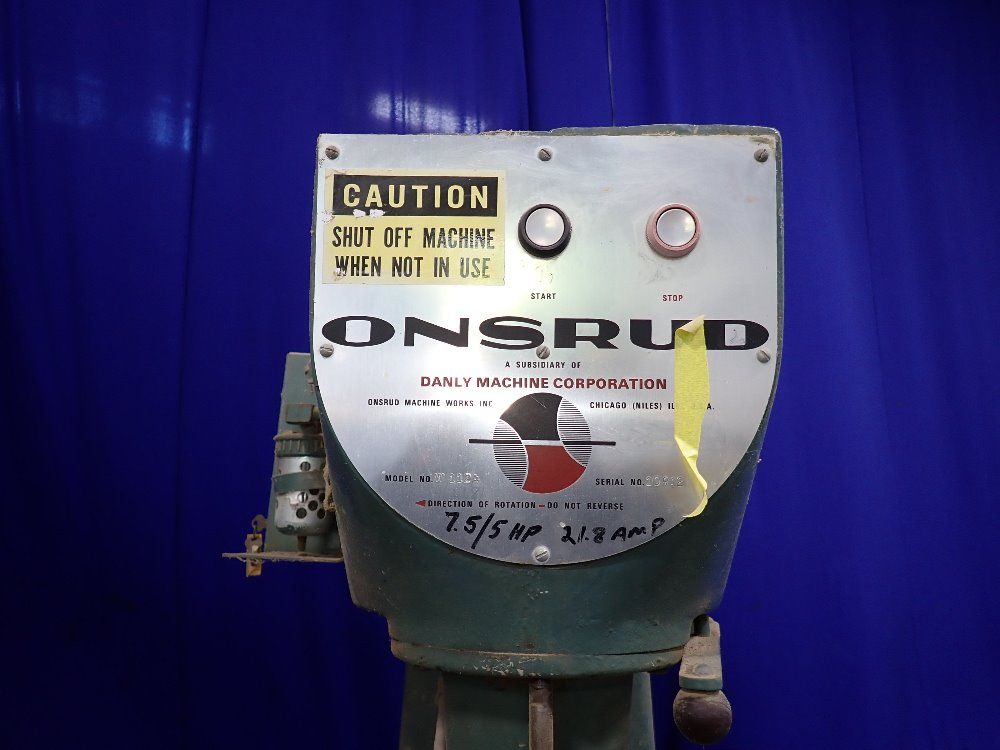 Used Onsrud Overhead Pin Router | HGR Industrial Surplus