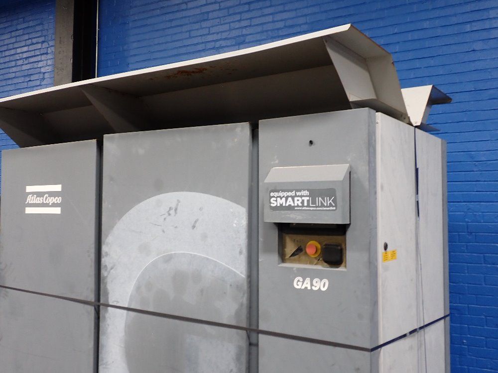 Used Atlas Copco 2008 Atlas Copco Ga90 Air Compressor | HGR Industrial...