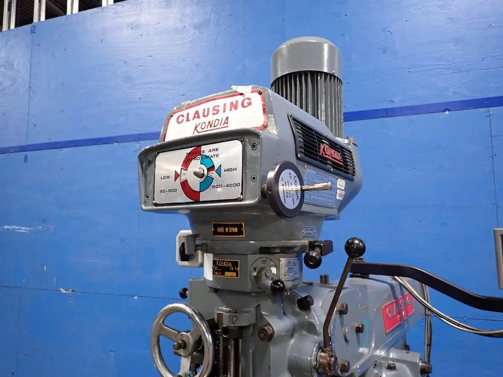 Used Clausing Clausing Fv-1 Vertical Mill | HGR Industrial Surplus