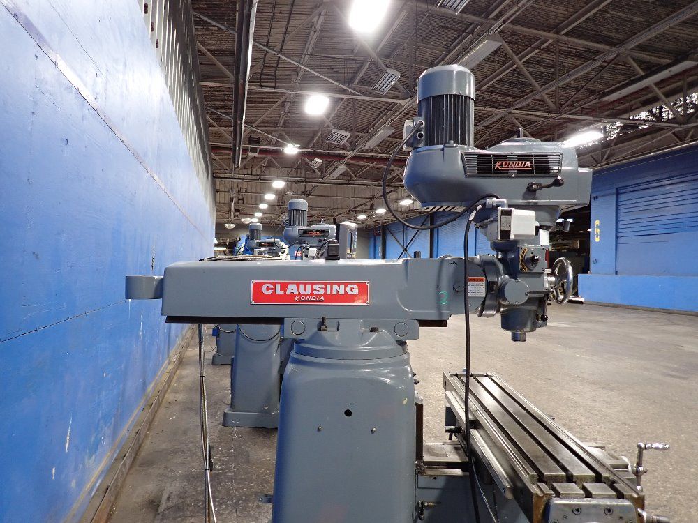 Used Clausing Clausing Fv-1 Vertical Mill | HGR Industrial Surplus
