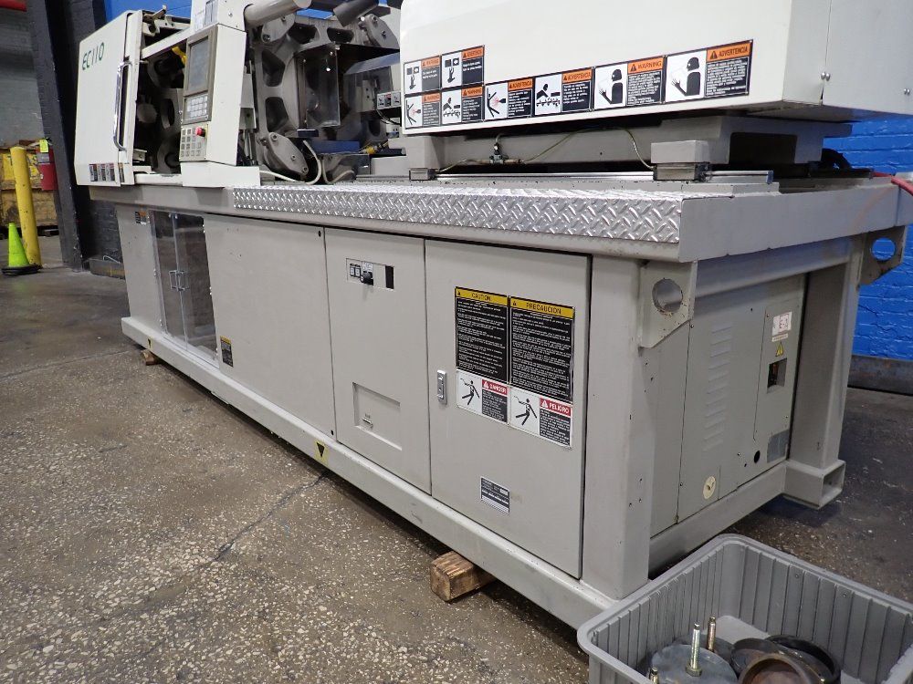Used Toshiba 2000 Toshiba Ec110v21-2 (ec100-2) Injection Molder