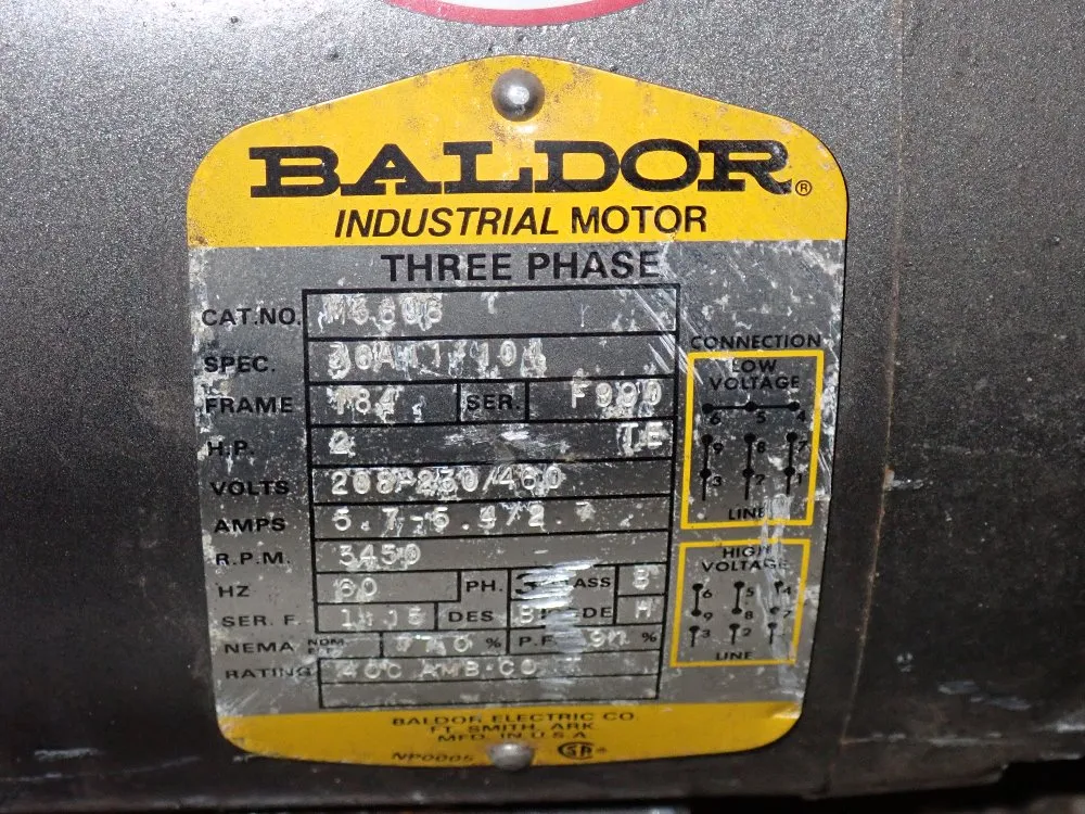 Used Baldor Motor | HGR Industrial Surplus