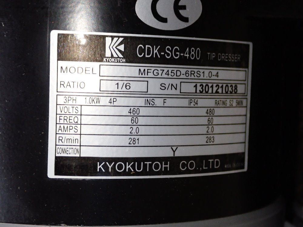 Used Changer & Dresser High Speed Tip Dresser | HGR Industrial Surplus