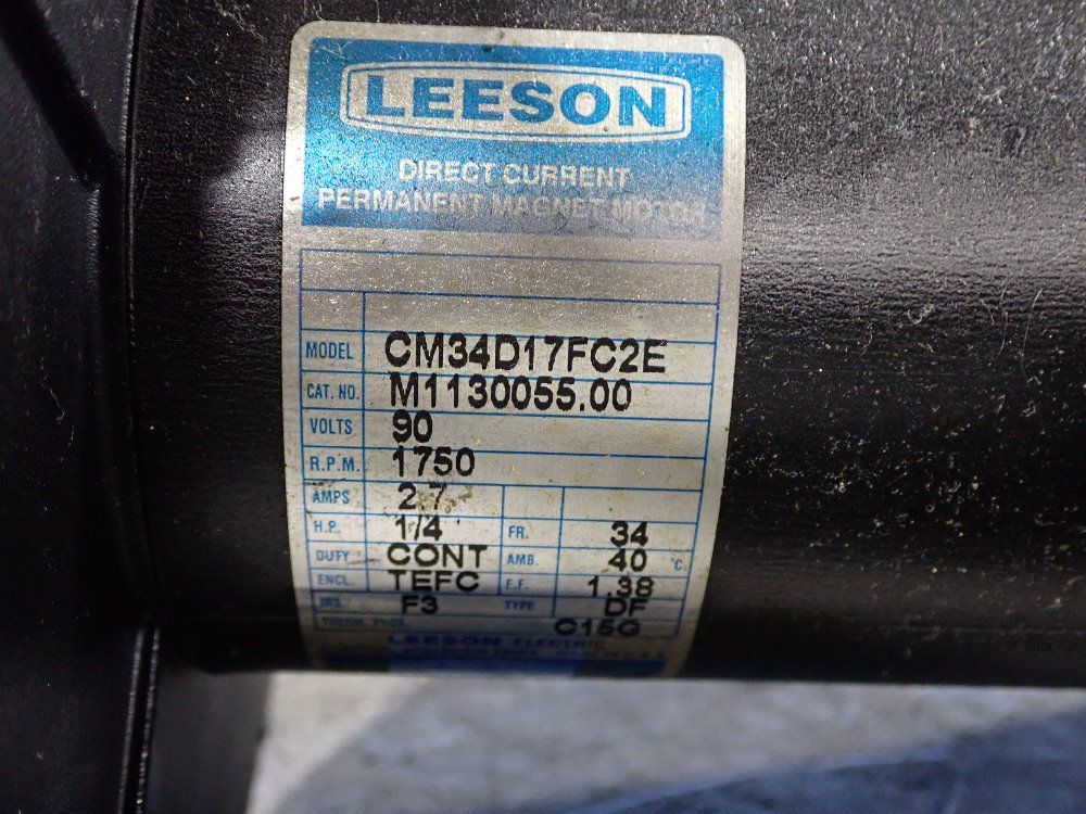 Used Leeson 1/4 Hp Dc Motor | HGR Industrial Surplus