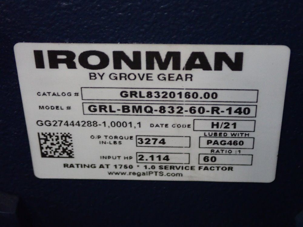 Used Ironman Gear Reducer | HGR Industrial Surplus