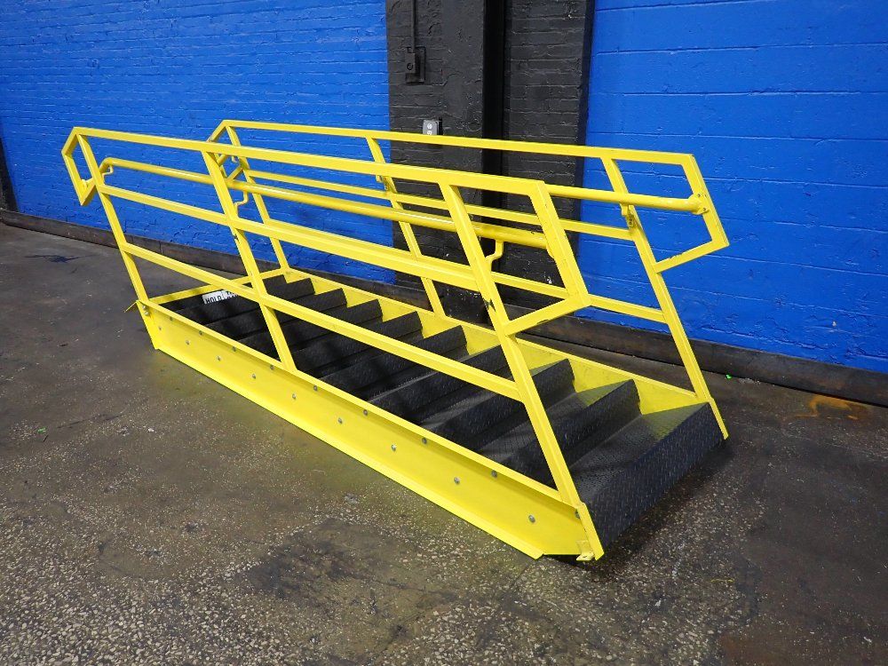 Used Steel Platform Stairs | HGR*24