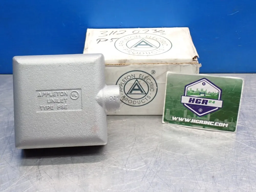 Used Appleton Unilets Fs Shallow Depth 2-gang Cast Device Box | HGR*24