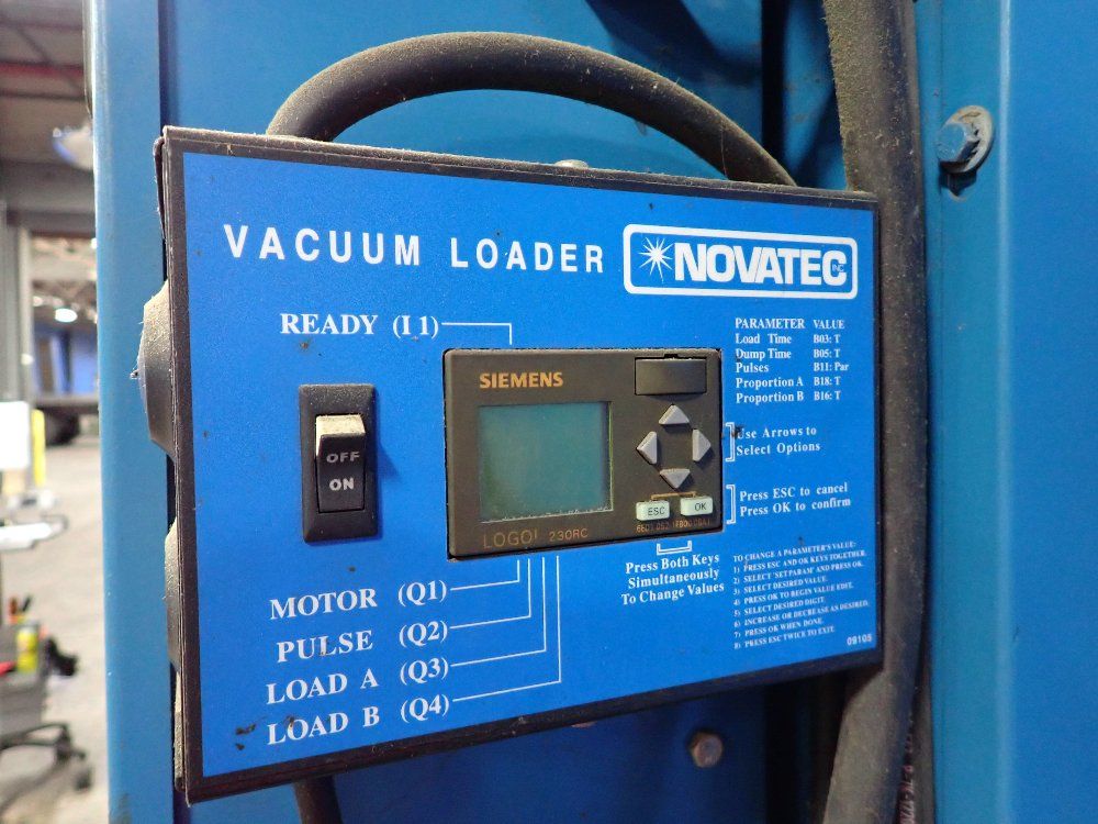 Used Novatec Material Dryer Hopper | HGR*24