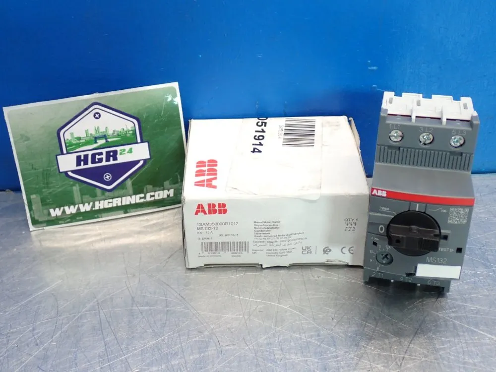 Used ABB Ms132-12 Manual Motor Starter | HGR*24