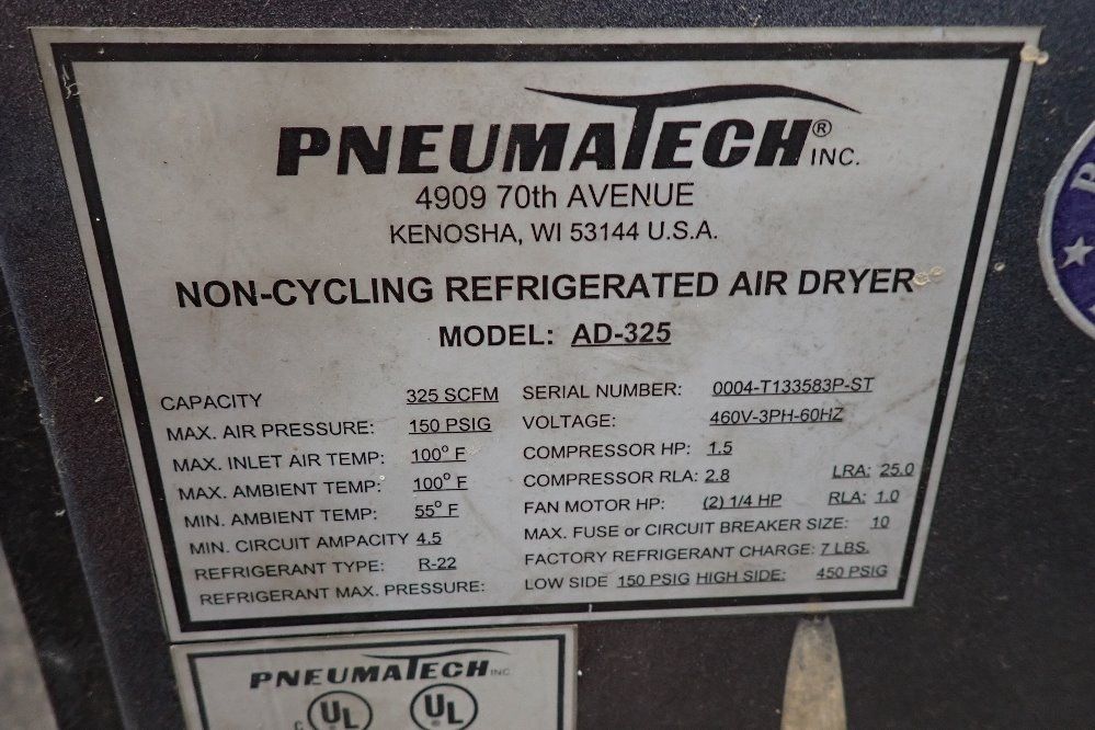 Used Pneumatech Dryer | HGR Industrial Surplus