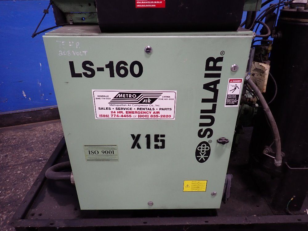 Used Sullair Sullair Ls160-75l/a Air Compressor | HGR*24
