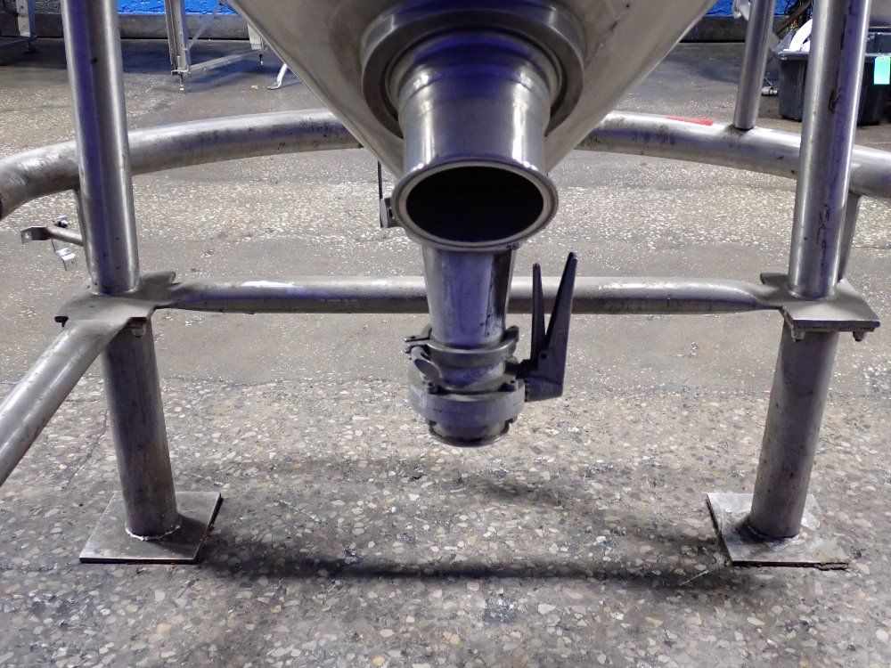 Used Stainless Tank W/steps | HGR Industrial Surplus