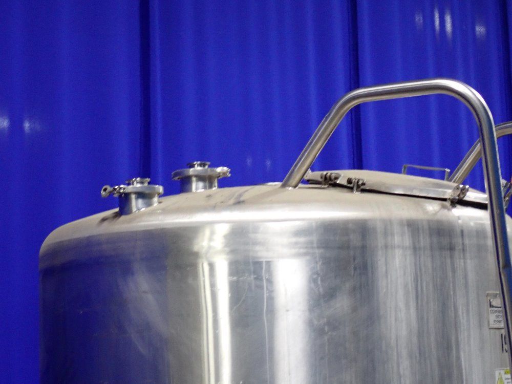 Used Stainless Tank W/steps | HGR Industrial Surplus