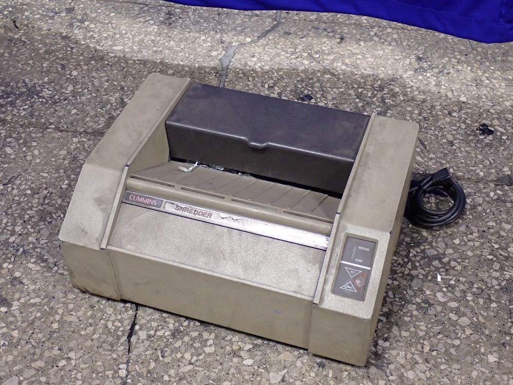 Used Cummins Shredder | HGR Industrial Surplus