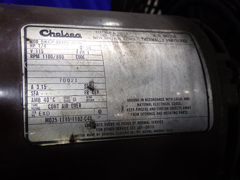 Used Chelsea Industrial Fan | HGR Industrial Surplus