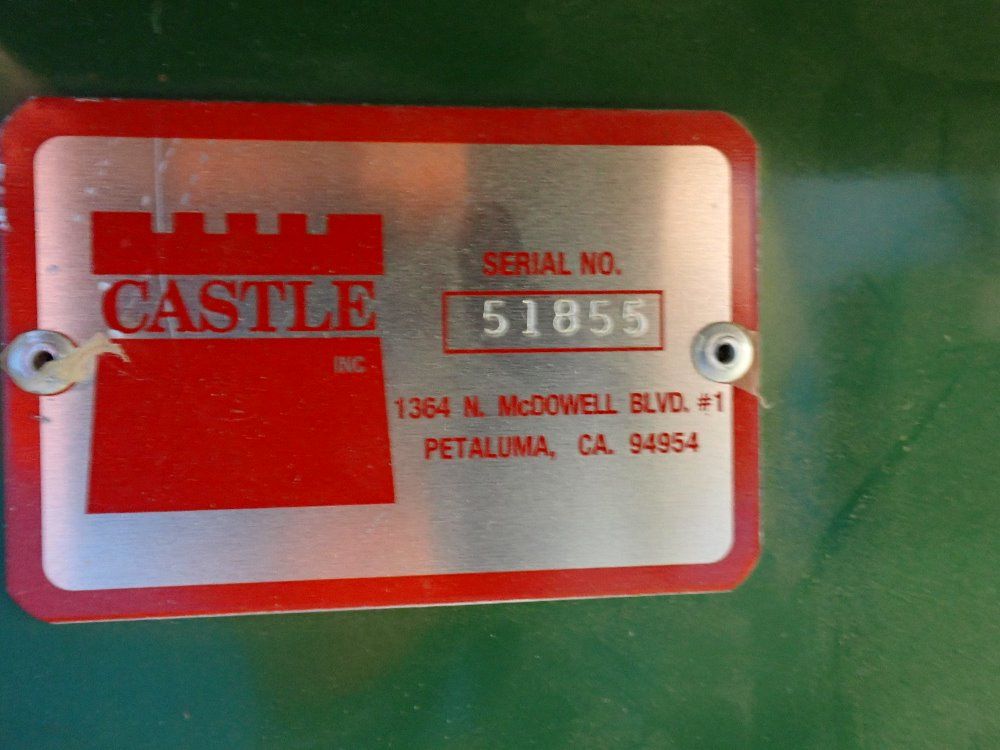 Used Castle Castle Tsm-21 Pocket Machine | HGR Industrial Surplus