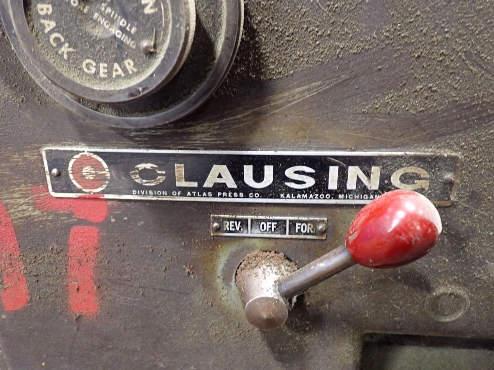 Used Clausing Clausing Lathe | HGR Industrial Surplus