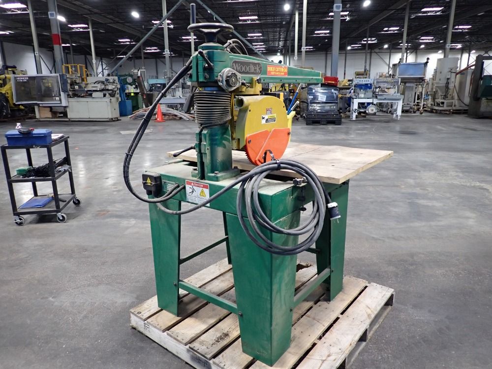 Used Woodtek Radial Saw | HGR Industrial Surplus