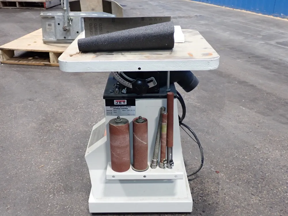 Used Jet Benchtop Oscillating Spindle Sander | HGR Industrial Surplus