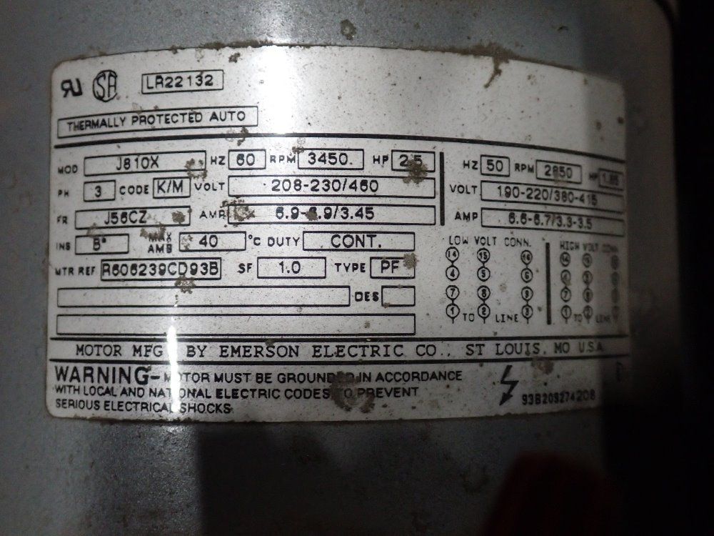 Used Gast Regenair Regenerating Blower | HGR Industrial Surplus