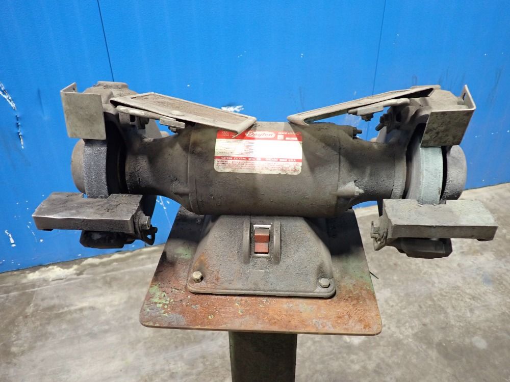 Used Dayton Pedestal Grinder | HGR Industrial Surplus