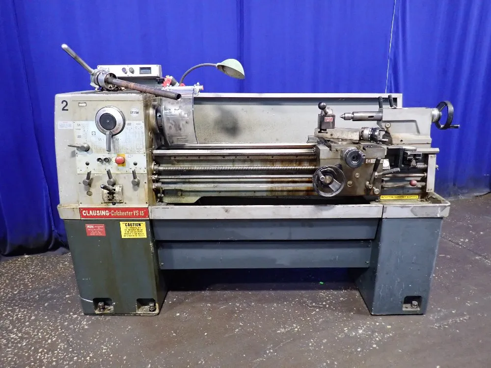 Used Clausing Clausing Colchester Vs 13 13" X 41" Lathe | HGR Industrial...