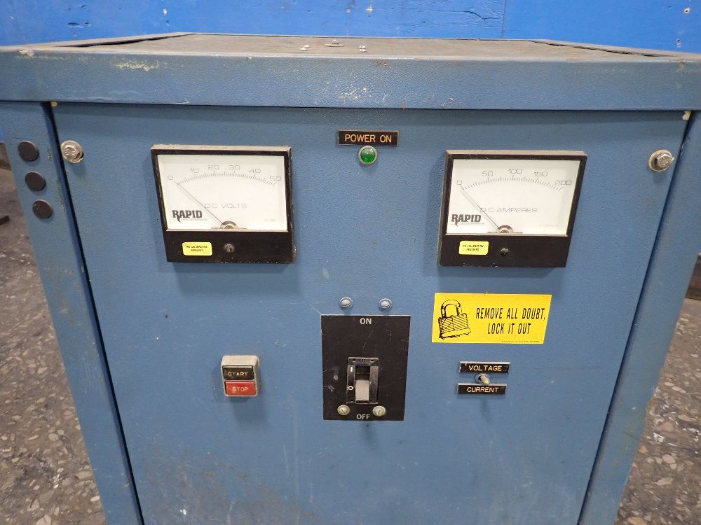 Used Rapid Rapid 200 Amps Rectifier | HGR Industrial Surplus