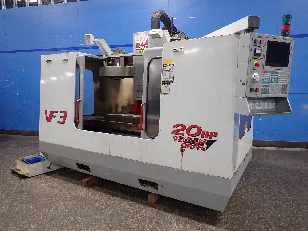 Used Haas 2000 Haas Vf-3 CNC VMC | HGR Industrial Surplus