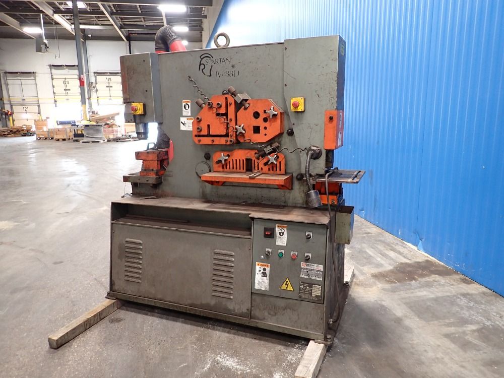 Used Spartan Spartan Iw88d Iron Worker | HGR Industrial Surplus
